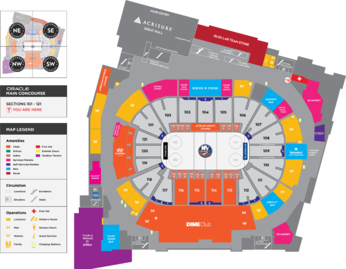 Venue Maps - UBS Arena